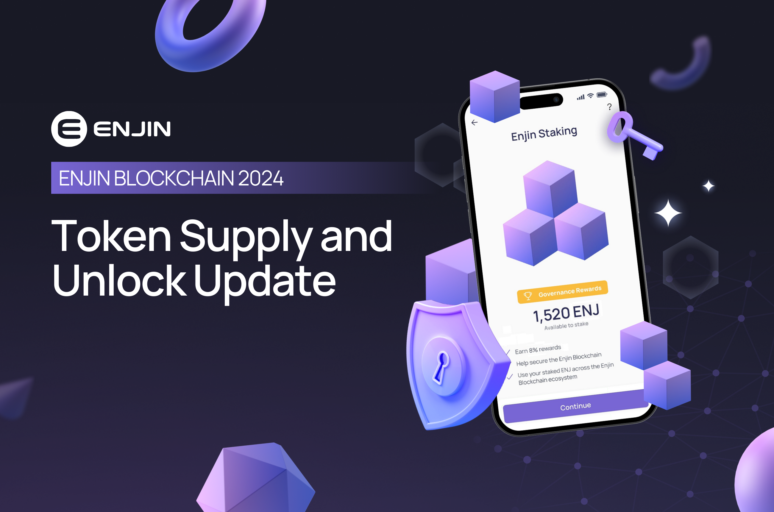 Enjin Blockchain 2024 Token Supply and Unlock Update | Enjin Blog